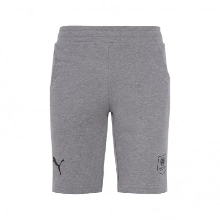 SHORT GRIS LOGO PUMA AD